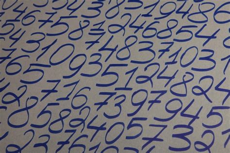 30000 Authentic Number Pattern Pictures