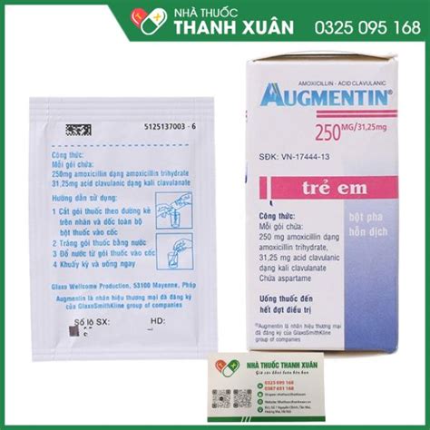 Thuốc Kháng Sinh Augmentin 250mg Điều Trị Nhiễm Khuẩn