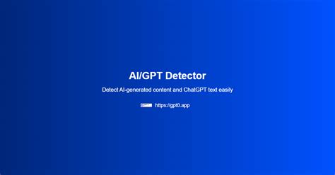 Ai Content Detector Gpt0