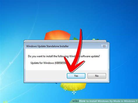 how to install windows xp mode in windows 7 with pictures