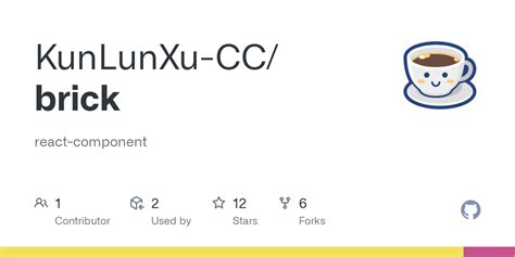 GitHub KunLunXu CC Brick React Component
