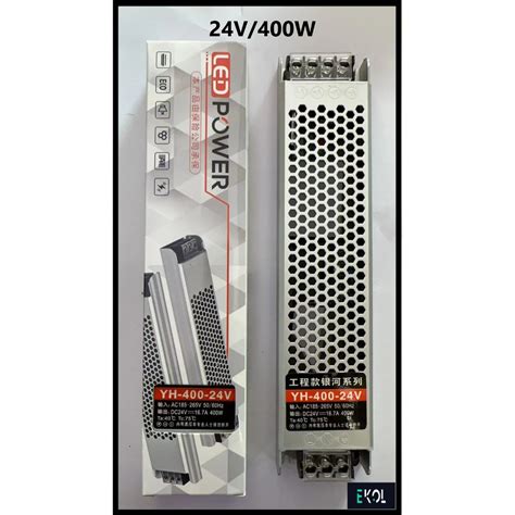 Ekol Cob Led Strip Light Ultra Slim 12v 24v Dc Driver Single Colour Dimmer Control And Tri