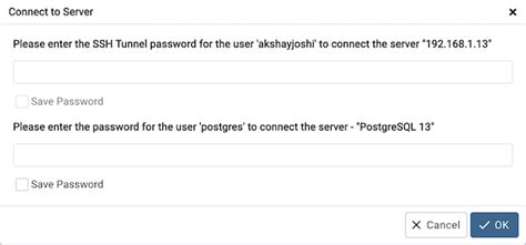 Connect To Server — Pgadmin 4 99 Documentation