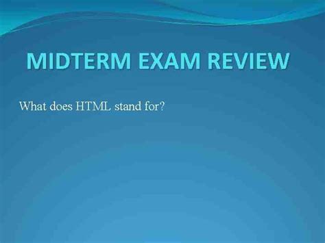 What Does Html Stand For The San Diego Seo Company