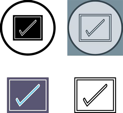 Checkbox Icon Design 44330732 Vector Art At Vecteezy