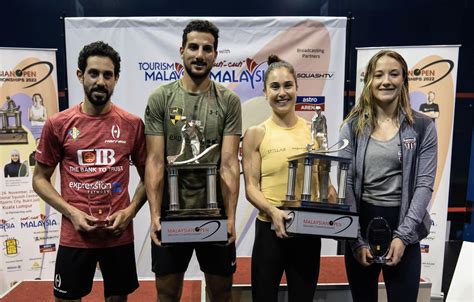 Mazen Hesham And Nele Gilis Beat Top Seeds To Win Malaysian Open Titles Squash Mad