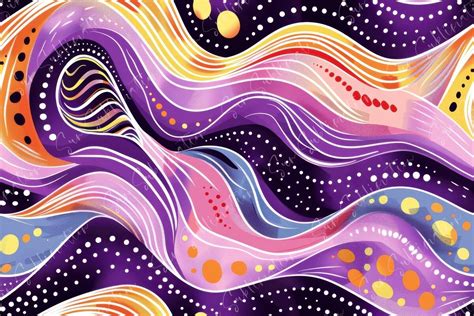 Abstract Waves Seamless Pattern Graphic By Sun Sublimation · Creative