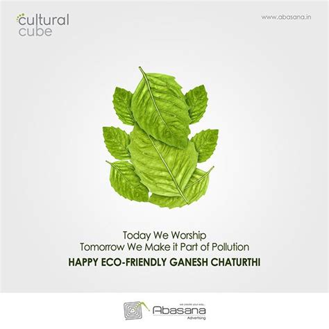 Happy Eco Friendly Ganesh Chaturthi