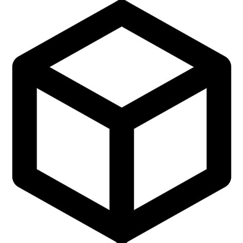 Cube Outline Icon Svg Png Free Download 3