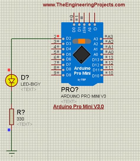 Arduino Pro Mini Library For Proteus V3 0 The Engineering Projects