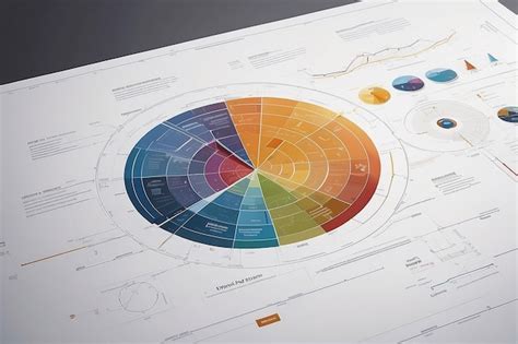 scientific diagram illustration mockup premium ai generated image