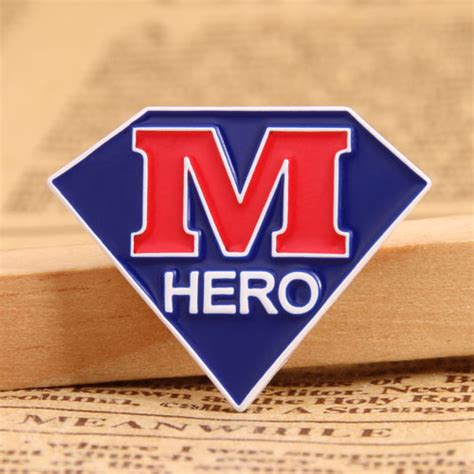 Custom Pins No Minimum [ M Hero Enamel Pins ] 40 Off