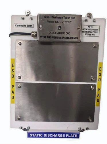 Static Discharge Touch Pad Ss304 Static Discharge Palm Plate With Led Indication Manufacturer
