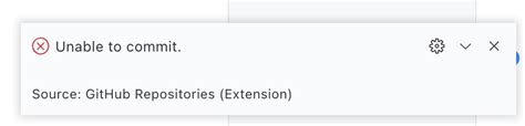 Unable To Commit Message · Issue 104 · Microsoftvscode Remote Repositories Github · Github