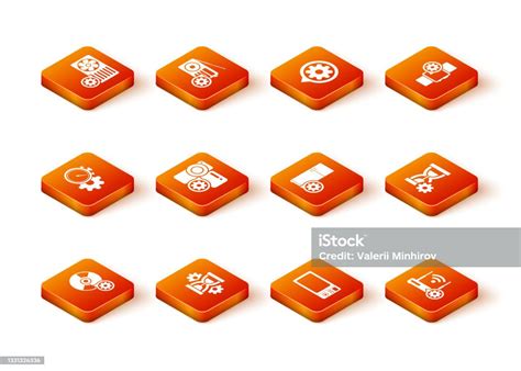 Cd 또는 Dvd 디스크 설정 모래 시계 시간 관리 비디오 카메라 전자 레인지 및 냉장고 아이콘을 설정합니다 벡터 3차원 형태에 대한 스톡 벡터 아트 및 기타 이미지