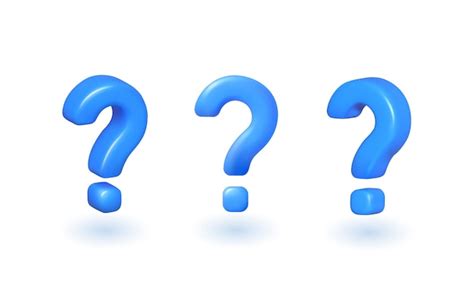 질문 프리미엄 벡터