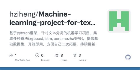 Github Hziheng Machine Learning Project For Text Classification Pytorch