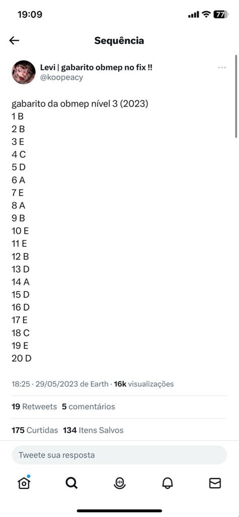 Gabarito Obmep 2023 Nivel 3 Trong 2024