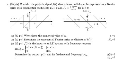 Solved Use 5 For Parameter A 4 25 Pts Consider The
