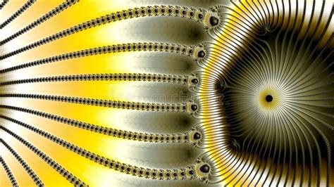 Fractal Complex Color Mandelbrot Set Detail Digital Artwork For Creative Graphic Design Stock