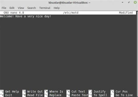 How To Display A Welcome Message After Ssh Login On Ubuntu Vitux