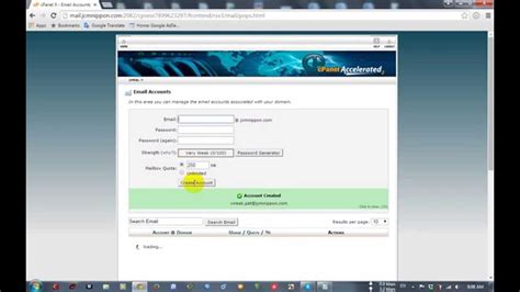 How To Create Email In Cpanel [part1] Youtube
