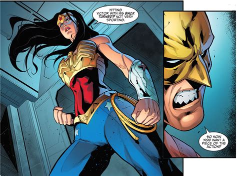 Wonder Woman Vs Hawkman Injustice Gods Among Us Comicnewbies