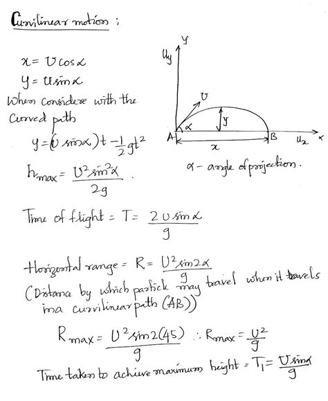 engineering blog lecture notes on basics of kinematics