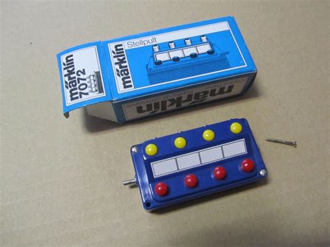 Märklin Stellpult Ho 7072 Kaufen Auf Ricardo