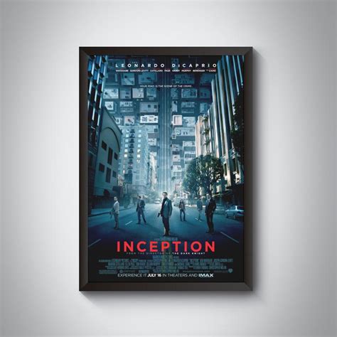Постер фільму Inception початок — ціна 70 грн у каталозі Постери Купити товари для дому та
