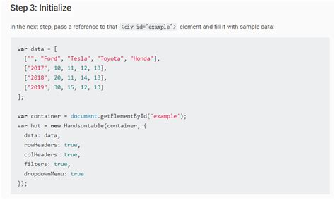 强大的类excel插件handsontable的简单应用 腾讯云开发者社区 腾讯云 强大的类excel插件handsontable的简单应用 腾讯云开发者社区 腾讯云