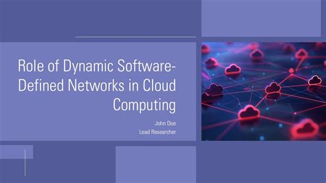 Role Of Dynamic Software Defined Networks In Cloud Computing Ppt Presentation St Ai