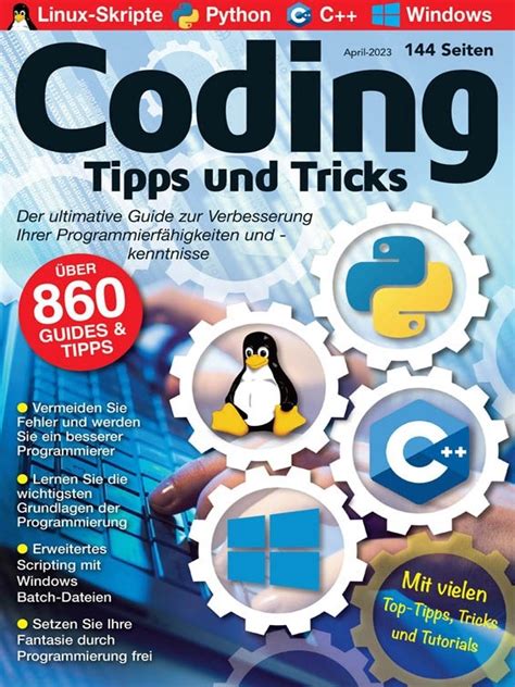 Coding Tipps Und Tricks 2023 Download Pdf Magazines Deutsch Magazines Commumity