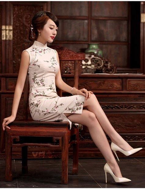 White Qipao Lbf11111