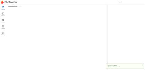 Can T Get Photos To Show In Web Ui Issue Photoview Photoview Github