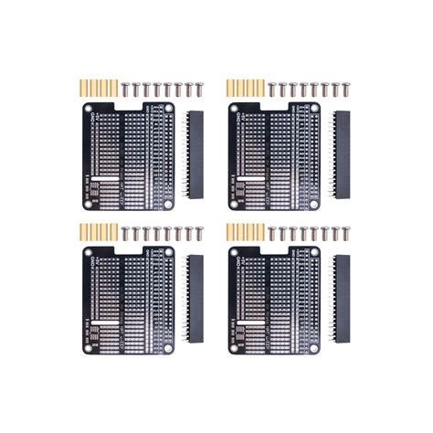 Geeekpi 4x Prototype Breakout Diy Breadboard Pcb Shield Board Kit For