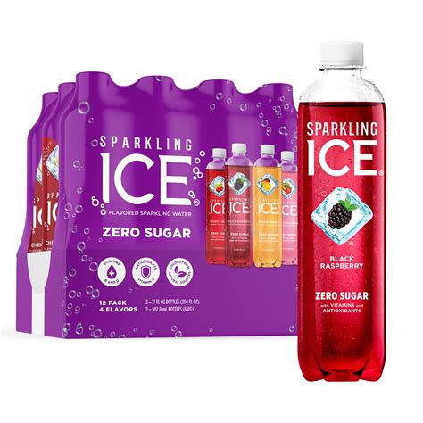 Buy Sparkling Ice Purple Variety Pack Flavored Water Zero Sugar With S And Antioxidants 17