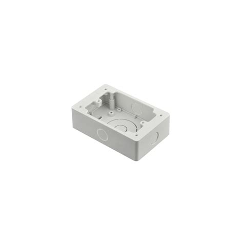 4x2 Surface Mount Electrical Box For Plugs And Switches Geewiz