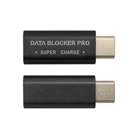 4pcs Usb Type C Data Blocker Usb C Juice Jack Adapter Support Quick