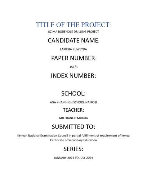 Kcse 2024 Computer Pdf Relational Model Plumbing