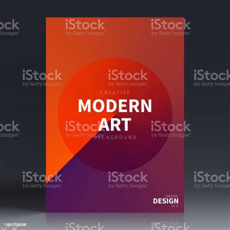 브로셔 템플릿 레이아웃 레드 커버 디자인 비즈니스 연례 보고서 전단지 잡지 3차원 형태에 대한 스톡 벡터 아트 및 기타 이미지 3차원 형태 가리기 갈색 Istock