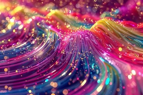 Premium Photo Colorful Dynamic Fluid Motion Pattern Texture