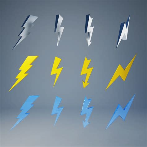 3d Model Lightning