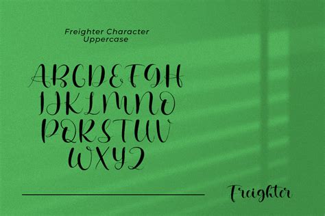 Freighter Font · 1001 Fonts
