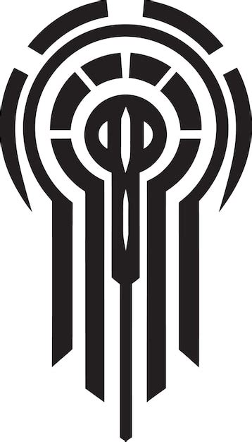 Premium Vector Quantum Quotient Elegant Black Icon With Vector