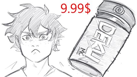 Deku Axe Body Spray Commercial Mha My Hero Academia Comic Dub Bnha