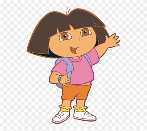 Dora The Explorer Face Clipart