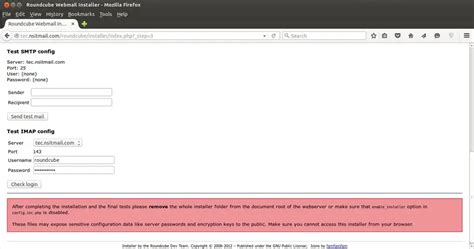 Install Latest Version Of Roundcube Webmail On Centos 7