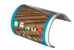 Flexible Touch Panel With Integrated OLED Display Developed Display Daily