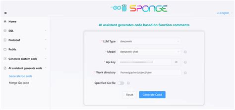 Ai Assistant Generates Business Logic Code